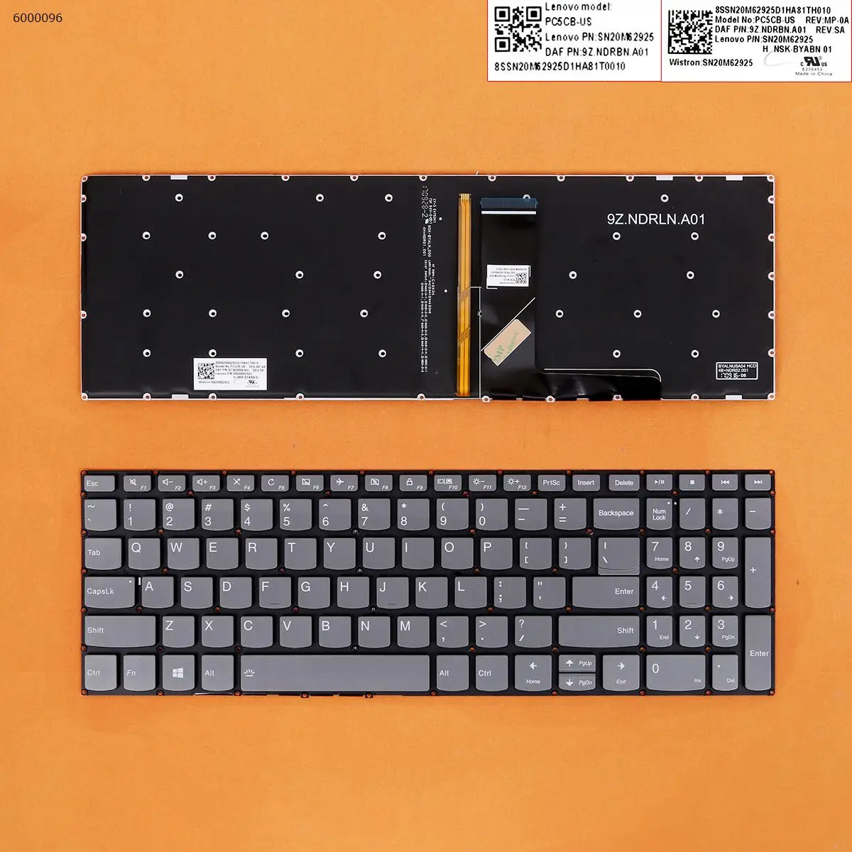 Eua qwerty novo para lenovo ideapad v330 15isk v330 15ikb 330s 15ikb ...