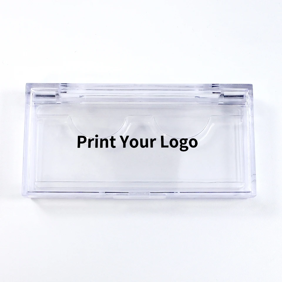 5/10/30/50 Pcs Clear Acrylic Lash Packaging Wholesale Lashes Box Case ...