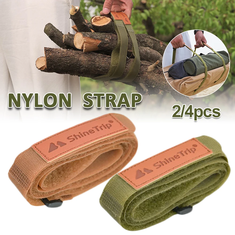 2/4Pcs Nylon Strap Adjustable Quick Release Hook and loop Fixing Belt ...