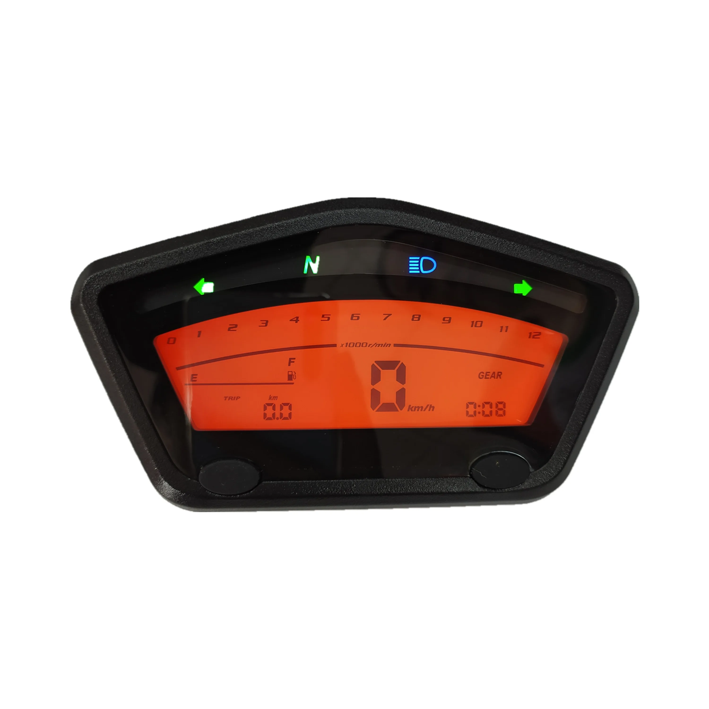 Mini-Motorcycle-Meter-LCD-Digital-Speedometer-Odometer-Tachometer ...