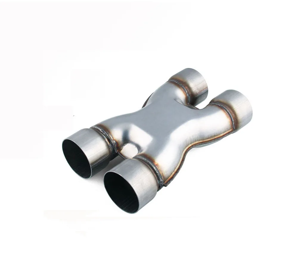 Stainless Steel Car X PIPE 2'' 2.5'' 3'' In/Out Car Exhaust System X ...