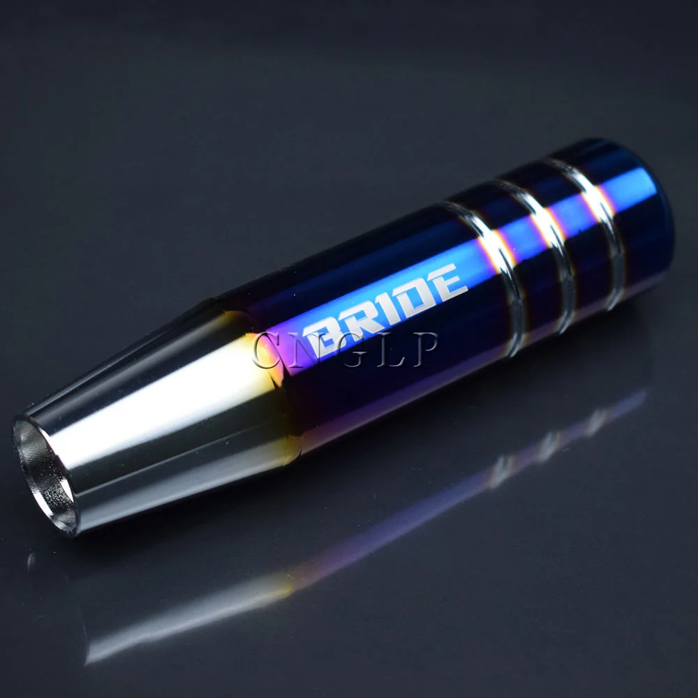 Universal-Bride-NOS-Burnt-Blue-Aluminum-Car-Gear-Shift-Knob-Shifter ...