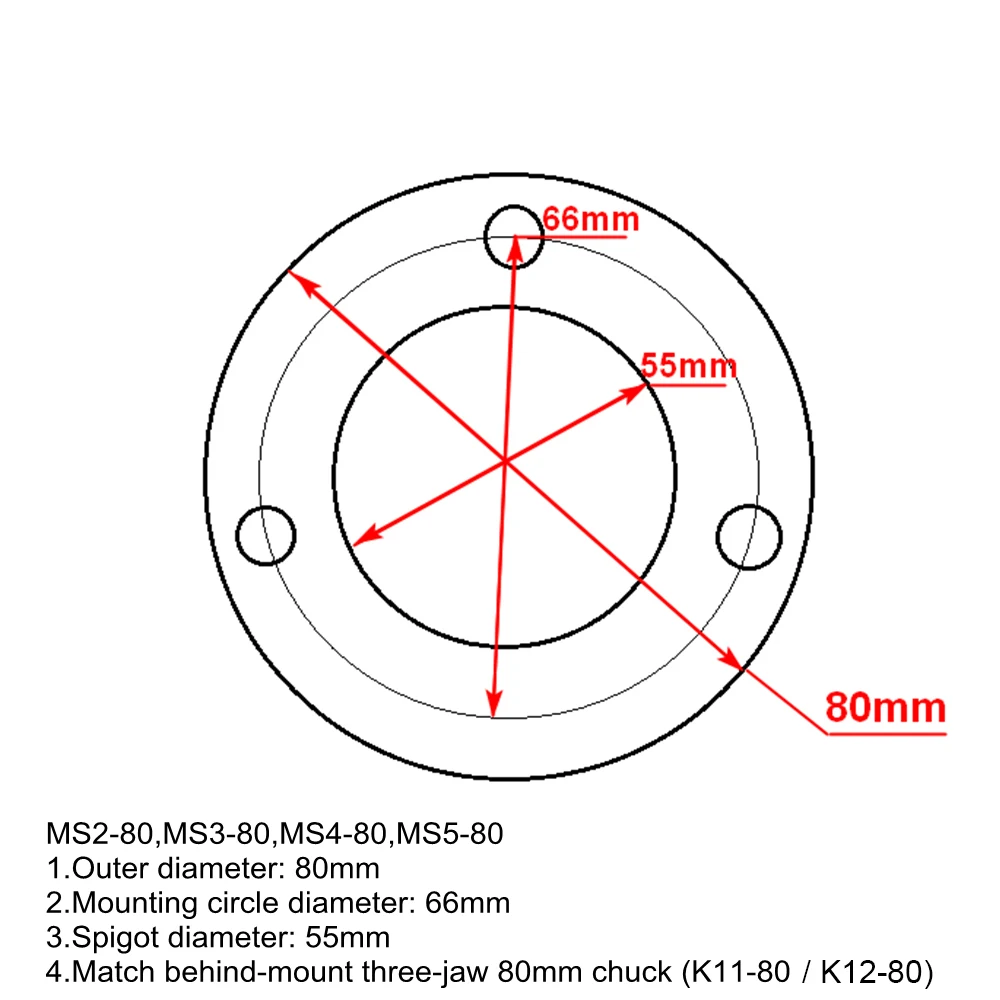 Фланцевые соединители YUN DUAN MS2, MS3, MS4, MS5 конический хвостовик | AliExpress
