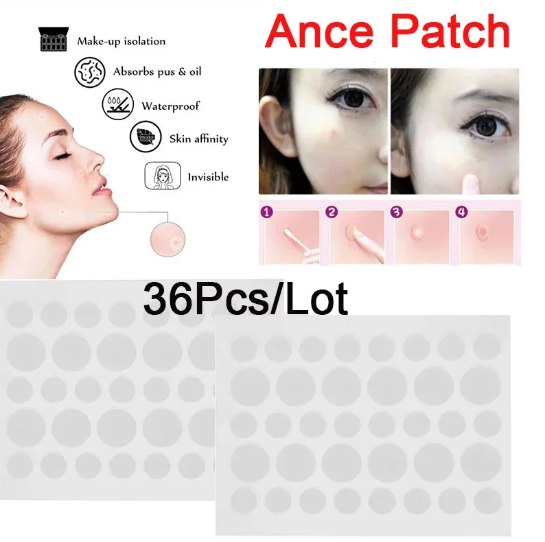 Acne Patch Acne Pimple Patch Stickers Acne Pimple Remover Tool Absorb ...