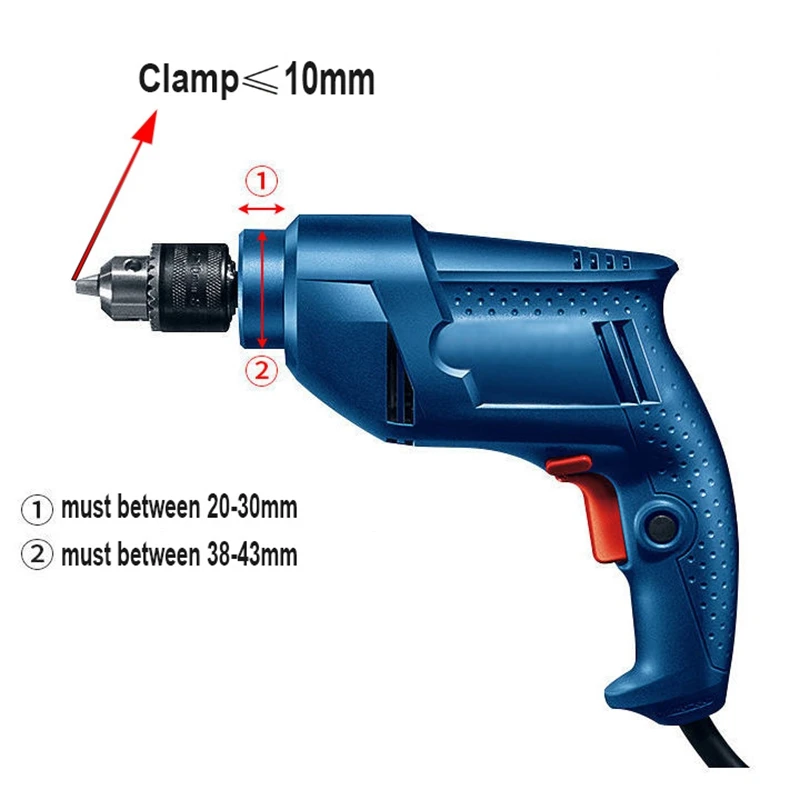 Electric Drill Machine Sketch