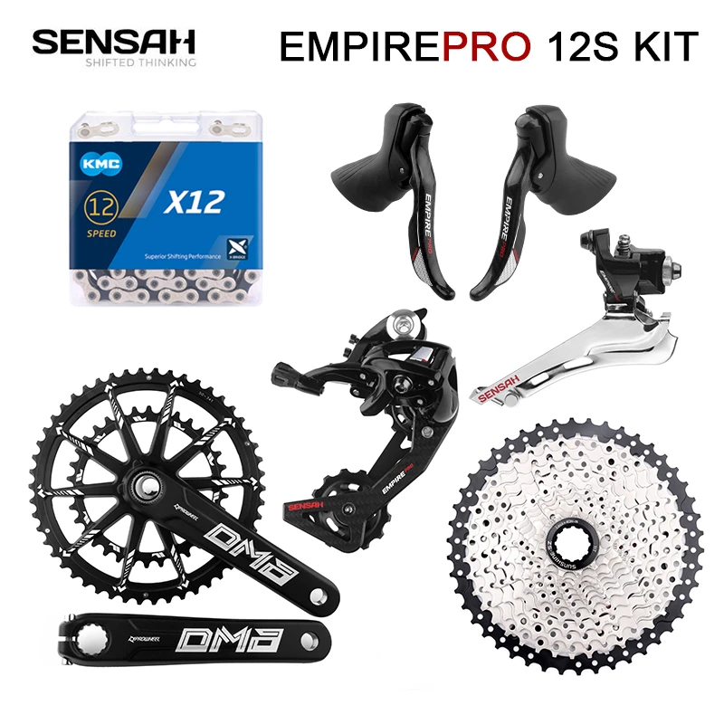 Sensah Empire Pro 2x12 Speed Groupset Road Shifter Front Rear ...