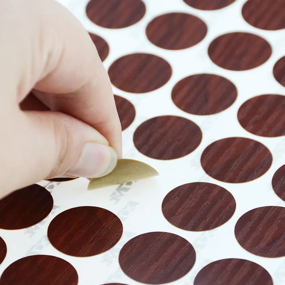 54-Pcs-Sheet-Diameter-21MM-PVC-Self-Adhesive-Sticker-Screw-Hole-Sticker ...