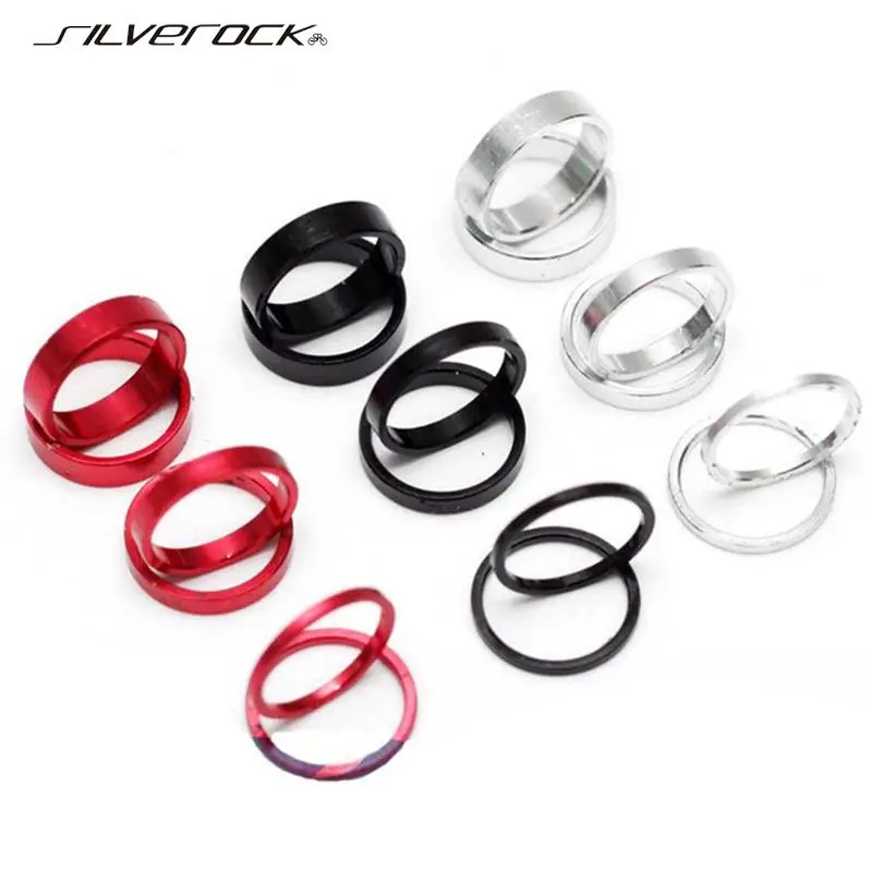 SILVEROCK-5pcs-CNC-Alloy-Bike-Spacer-Shim-For-Bicycle-Chainring-Bolt ...