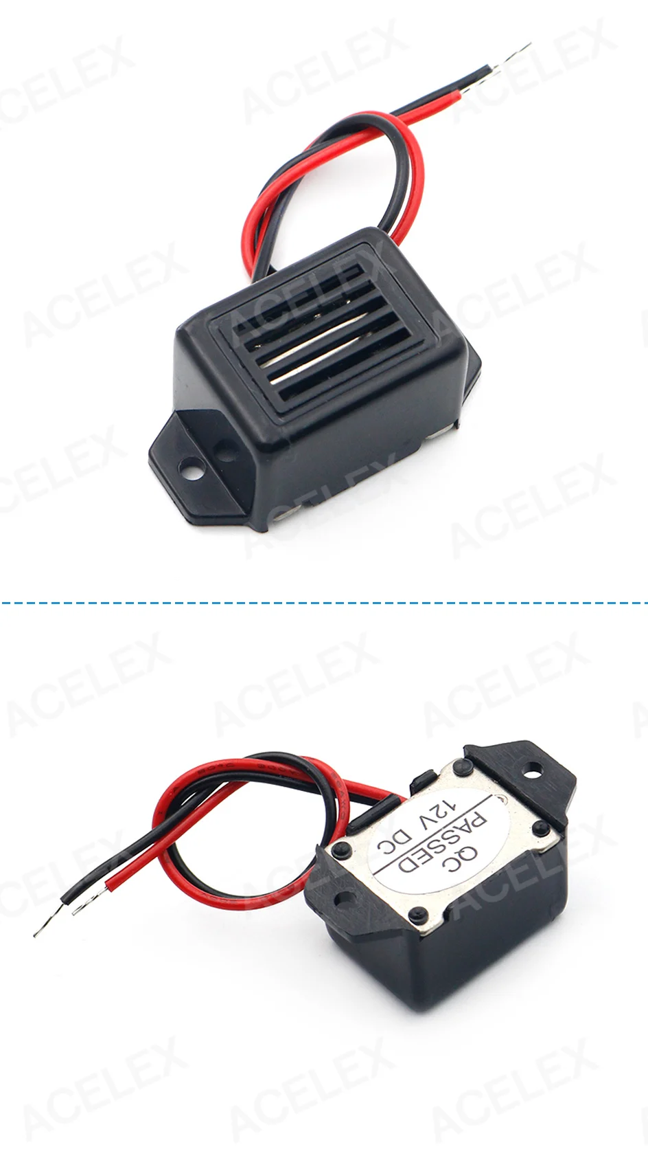 Mini Buzzer'alarme électronique, 12V DC, 85db, tonalité constante ...