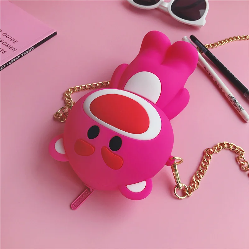 Q UNCLE Chain Messenger Bags Multipurpose Bags Cartoon Bag Pencil Case ...