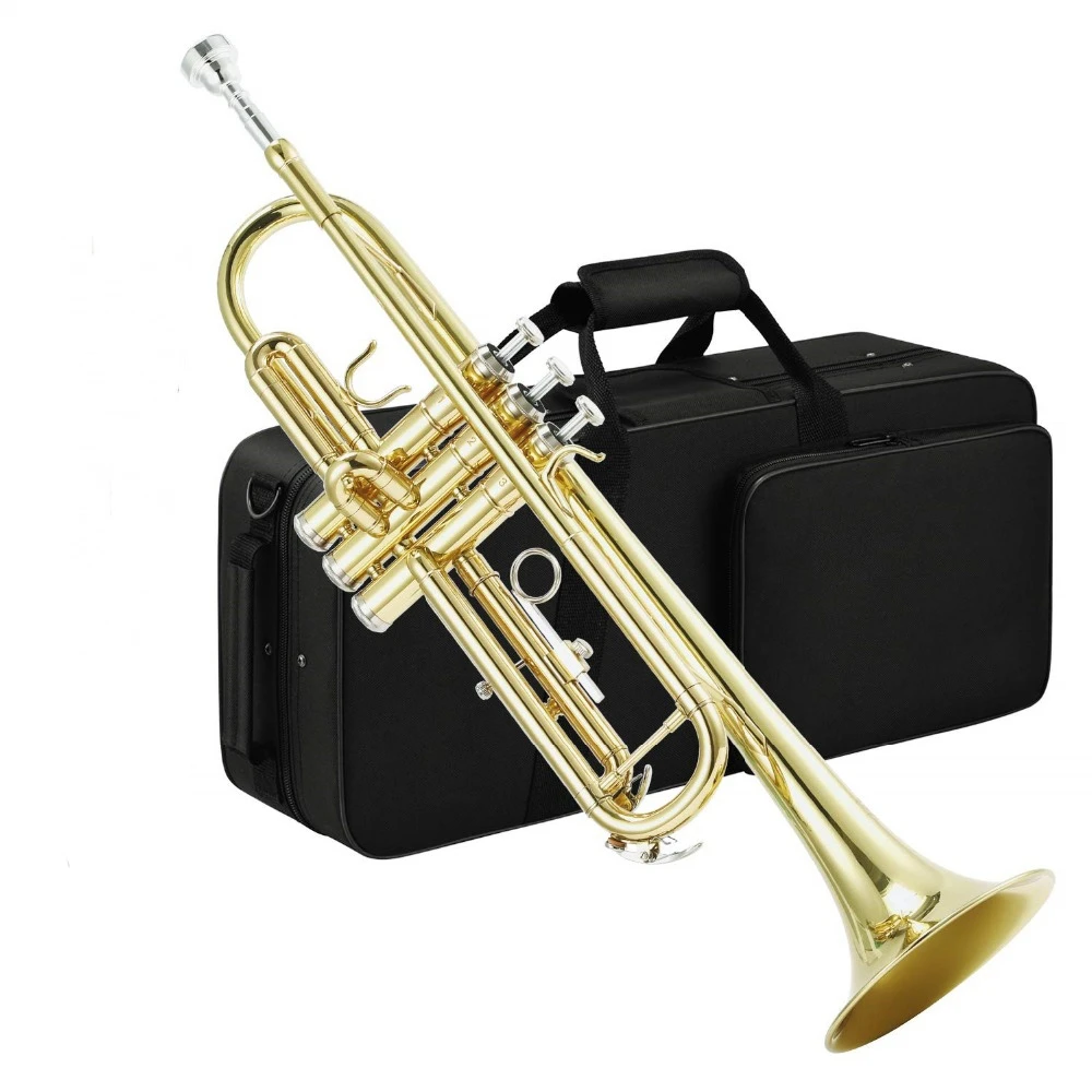 Professional-Trumpet-Import-Brass-Gold-Trumpet-Digital-Mechanical ...