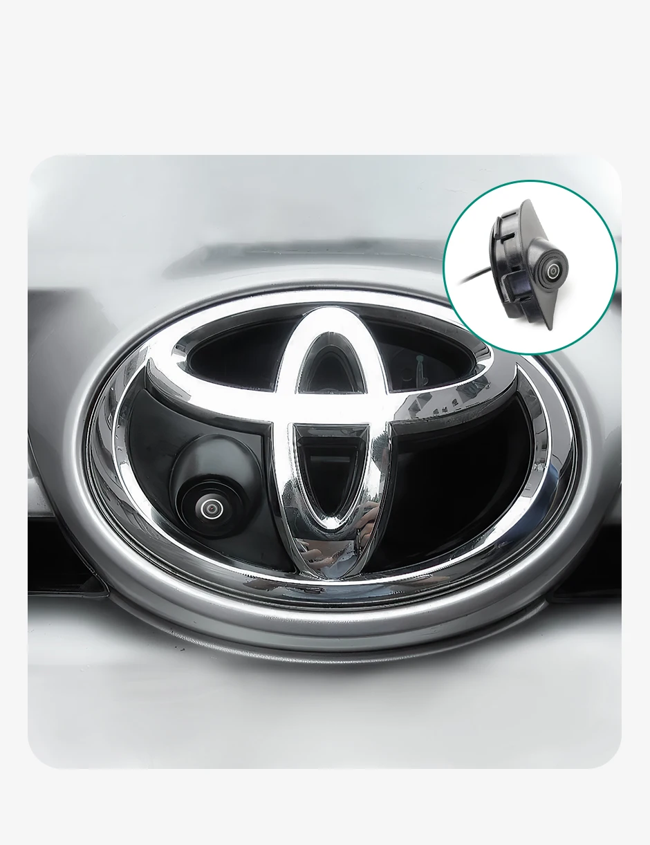 Caméra de recul,caméra de vue avant AHD pour voiture, pour Toyota FJ ...