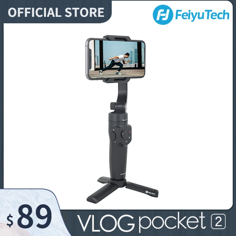 Feiyutech Official Vlog Pocket 2 Mini Handheld Smartphone Gimbal ...