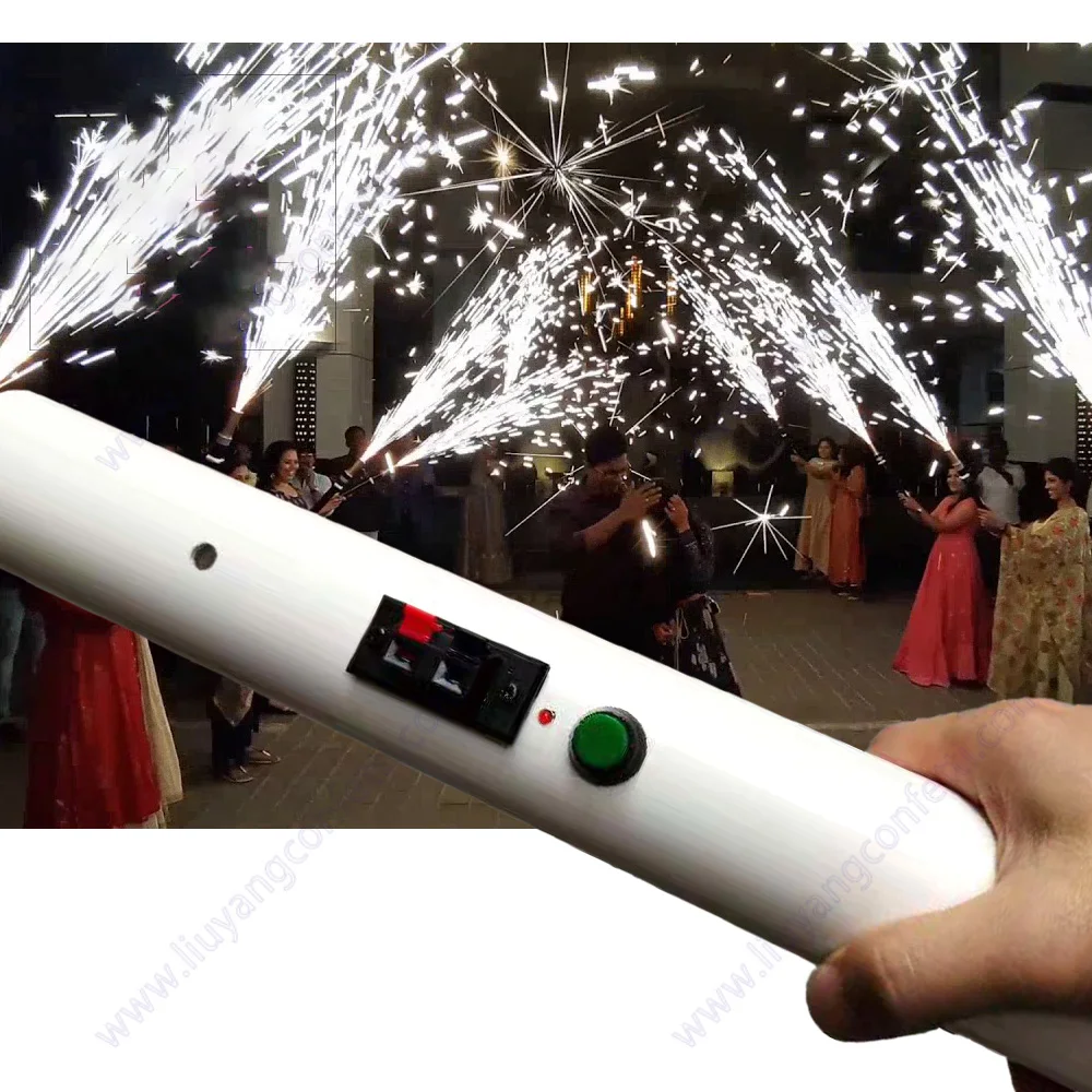Hand-Held-Cold-Pyro-Shooter-Wedding-Firework-Stage-Pyrotechnic-Birthday ...