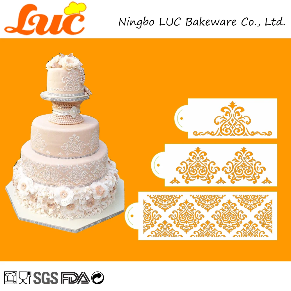 4 Tier Wedding Cake Template
