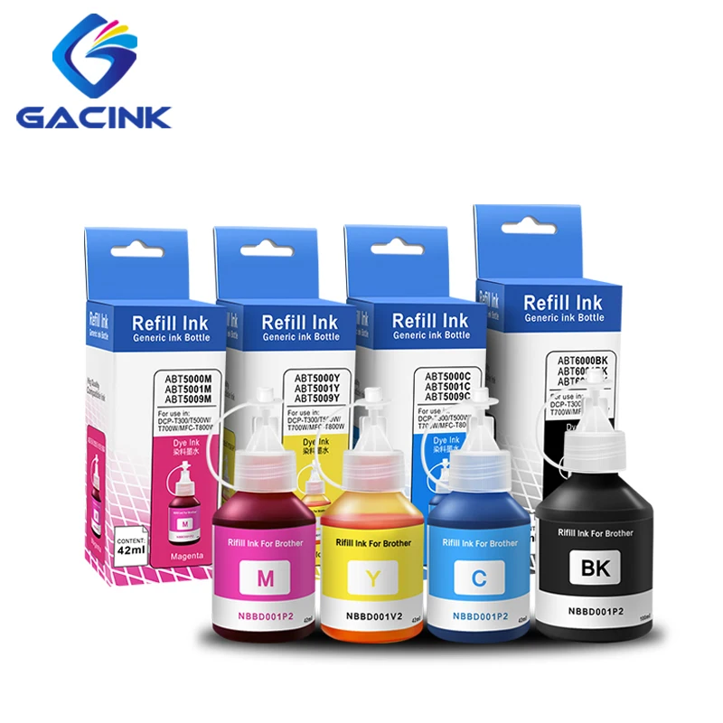 Dye-Ink-Kit-4Colors-Set-For-BR-DCP-T300-T500W-Inkjet-Printer-For ...