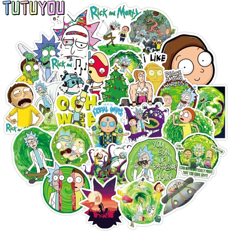 PC1965 50pcs/set Creative Stickers DIY Decorative Stickers Cartoon ...