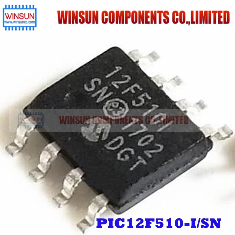 50 개/몫 PIC12F510 I/SN SOP8 12F510 12F510I 새로운 오리지널|커넥터| - AliExpress