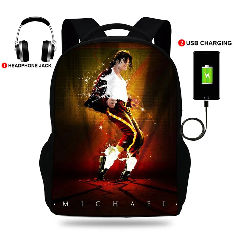 New-2020-Back-to-School-Backpacks-For-Women-Men-Michael-Jackson-Billie ...