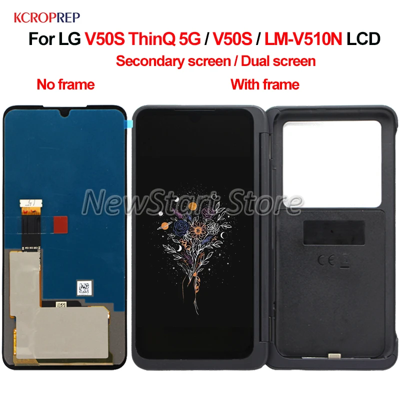 Original-For-LG-V50S-ThinQ-5G-LCD-Display-Touch-Panel-Dual-Screen ...