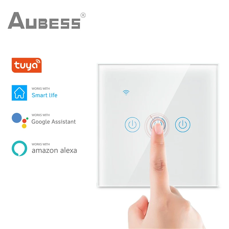 3 Gang Wifi Smart Switch Neutral | Tuya Smart Switch Neutral Us - Tuya ...