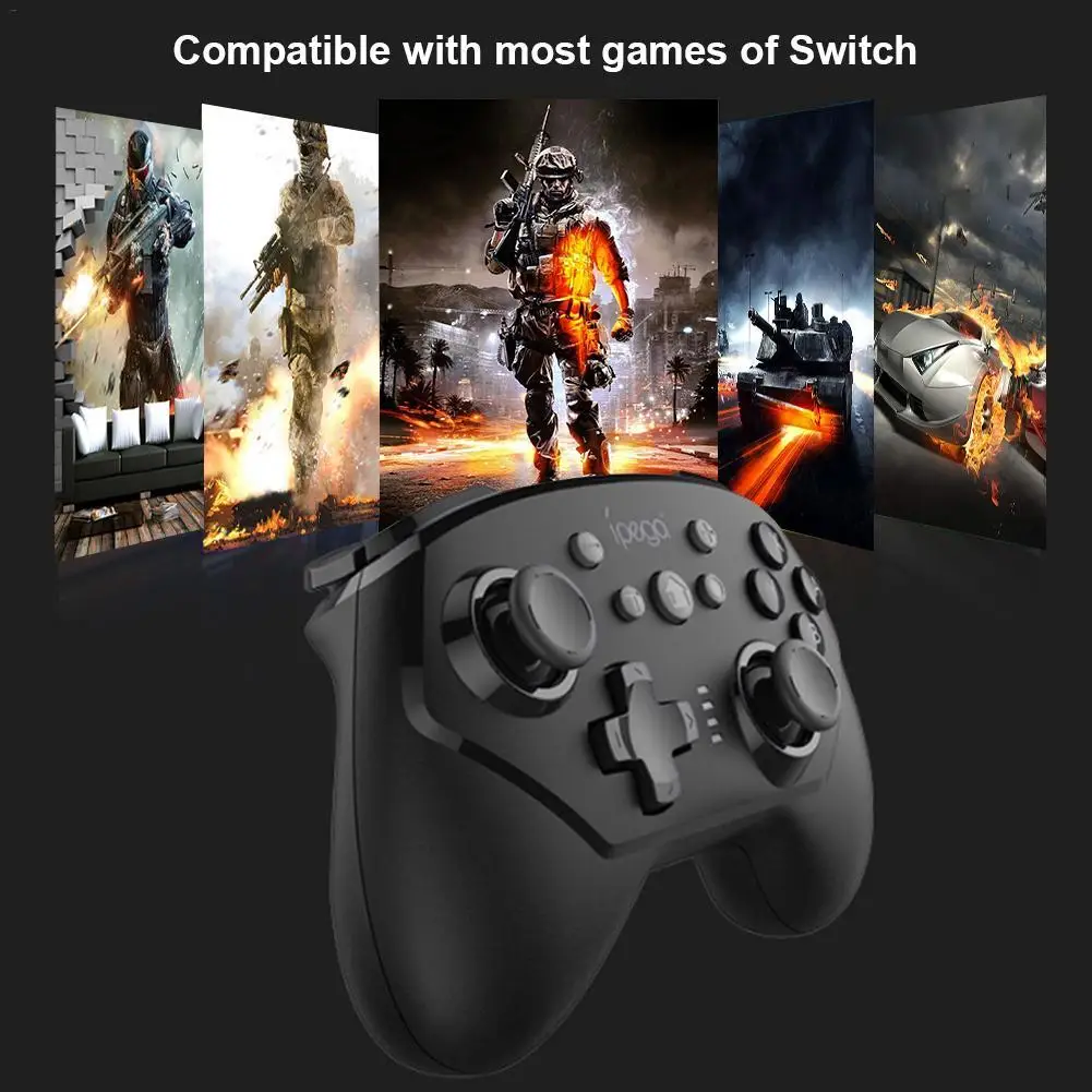 GENERICO Wireless pro controller black meglaze nintendo switch ...