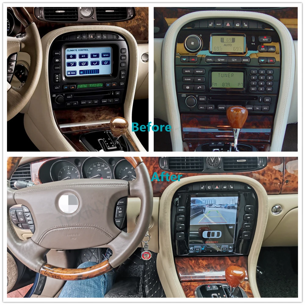 For-Jaguar-XJ-2004-2008-Android-10-Car-Stereo-Car-Radio-with-Screen ...