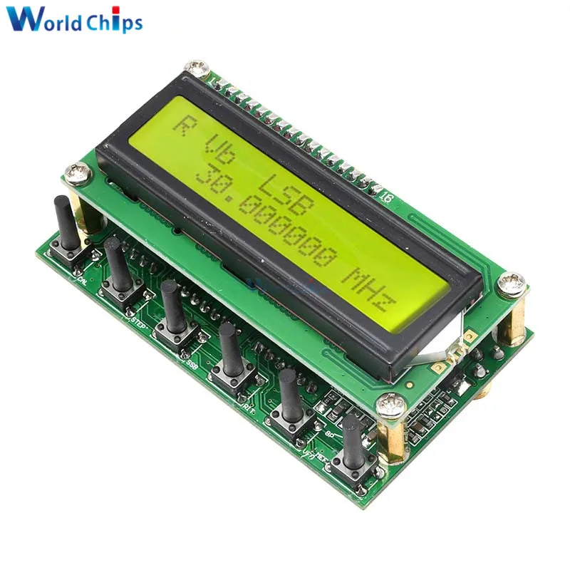 DDS Signal Generator Module 0-55MHz LCD Digital Display DDS Function ...