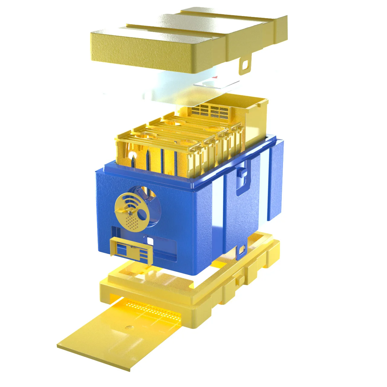 Benefitbee Plastic Mating Box Durable & Stackable Queen Bee Rearing Box ...