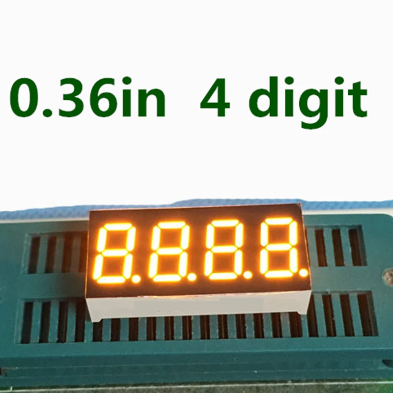 7 Segment Clock Display | Digital Display | Digital Tube | Led Display ...