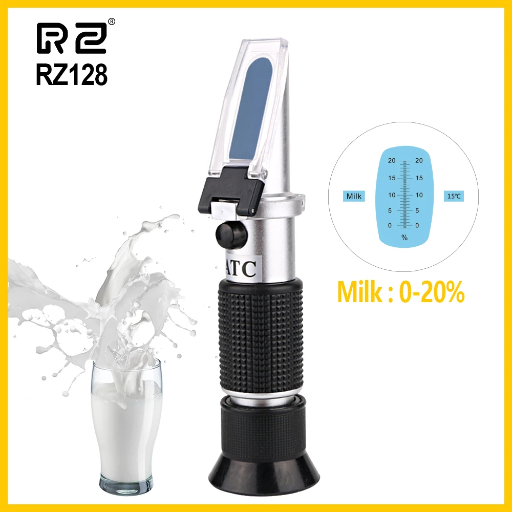 RZ-0-20-Milk-Brix-Tester-Meter-Measurement-Accuracy-Milk-Refractometer ...