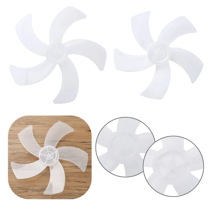 16/18 inch Fan Blade Household Plastic Five-Leave Blade Replacement for ...