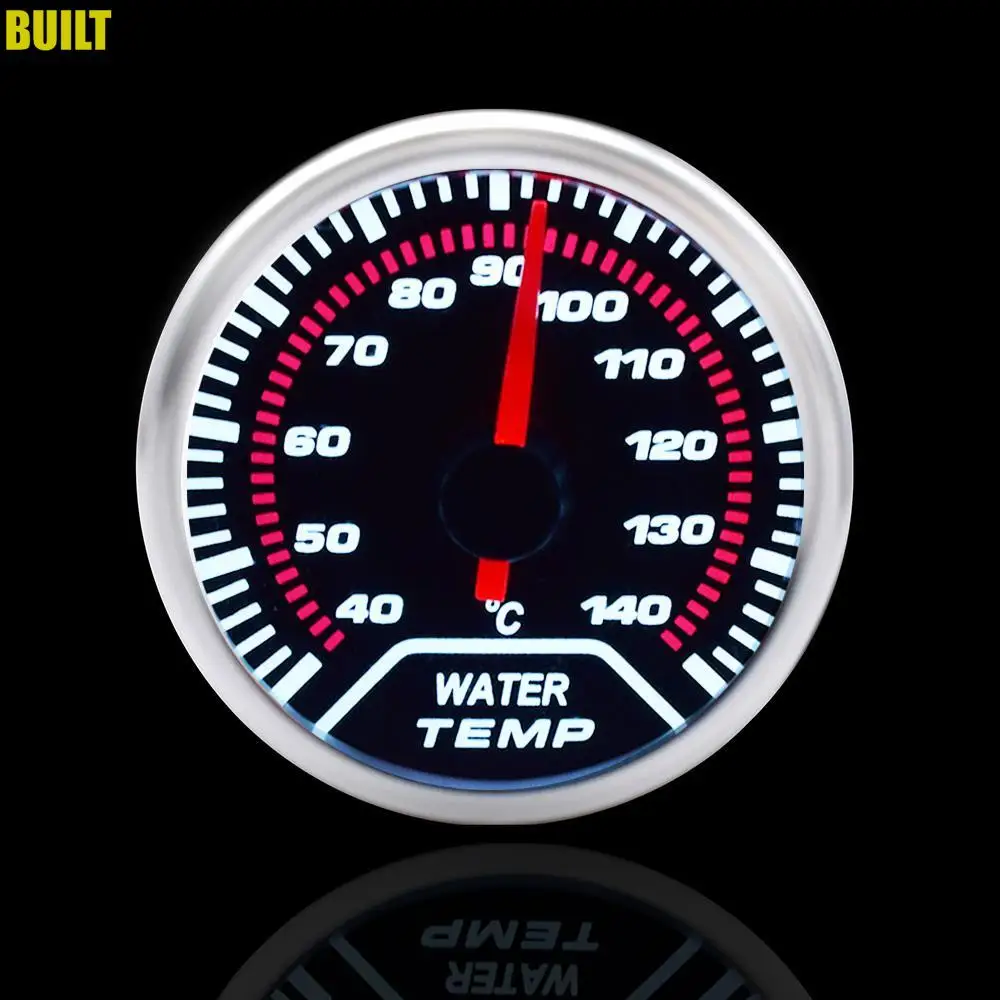 52mm-2-Car-Water-Temp-Temperature-Gauge-Digital-LED-Meter-Red-Pointer ...