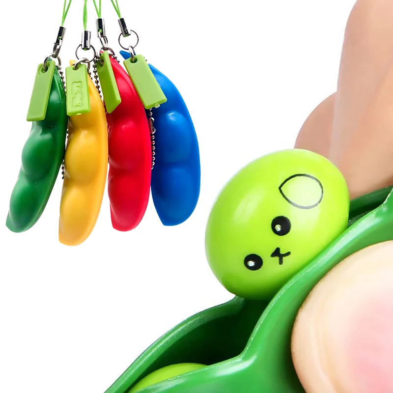 Fidget toy Infinite Squeeze Edamame Stress Relieve Toy Squishy ...