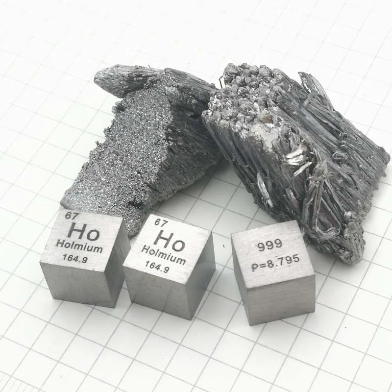 10mm Holmium Ho Cubic Periodic Table Cube 99.95% Pure Holmium Cubic ...