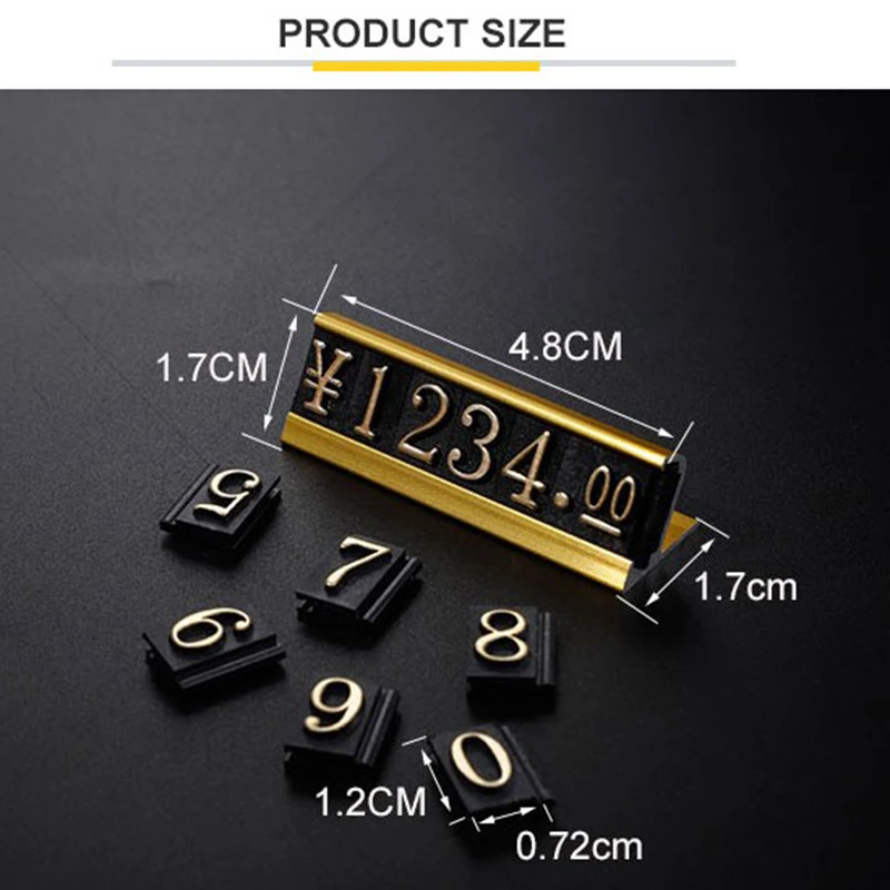 Price Tags With Prices