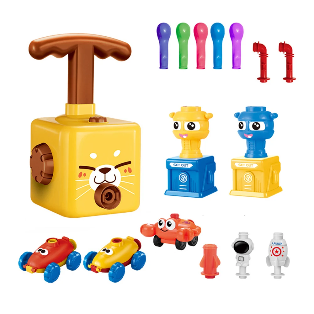 NEW Power Balloon Launch Tower Toy Puzzle Fun Education Inertia Air ...