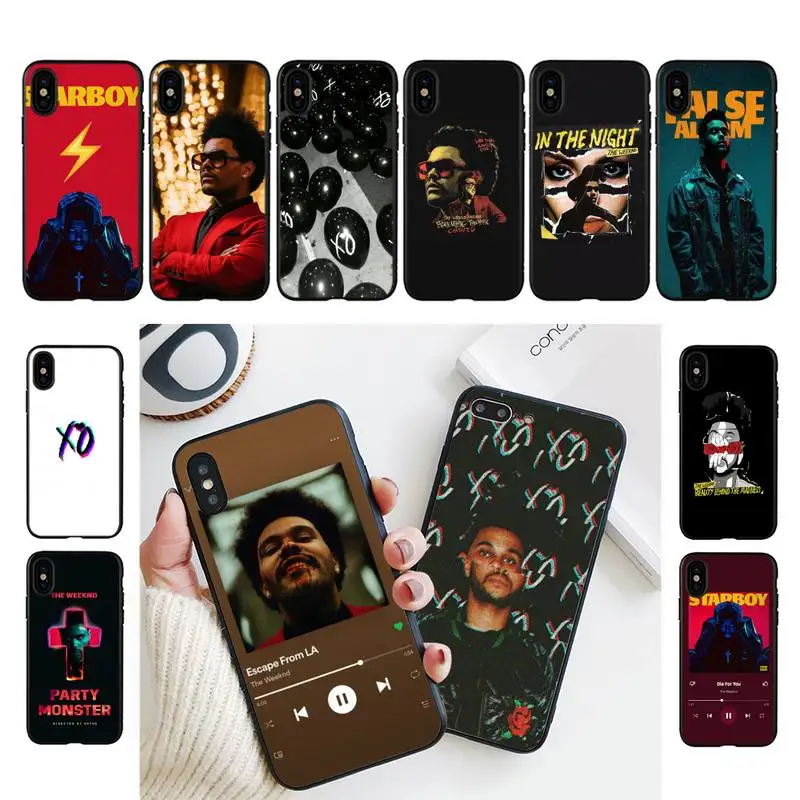 Toplbpcs The Weeknd Album Cover Phone Case For Iphone 11 8 7 6 6s Plus ...