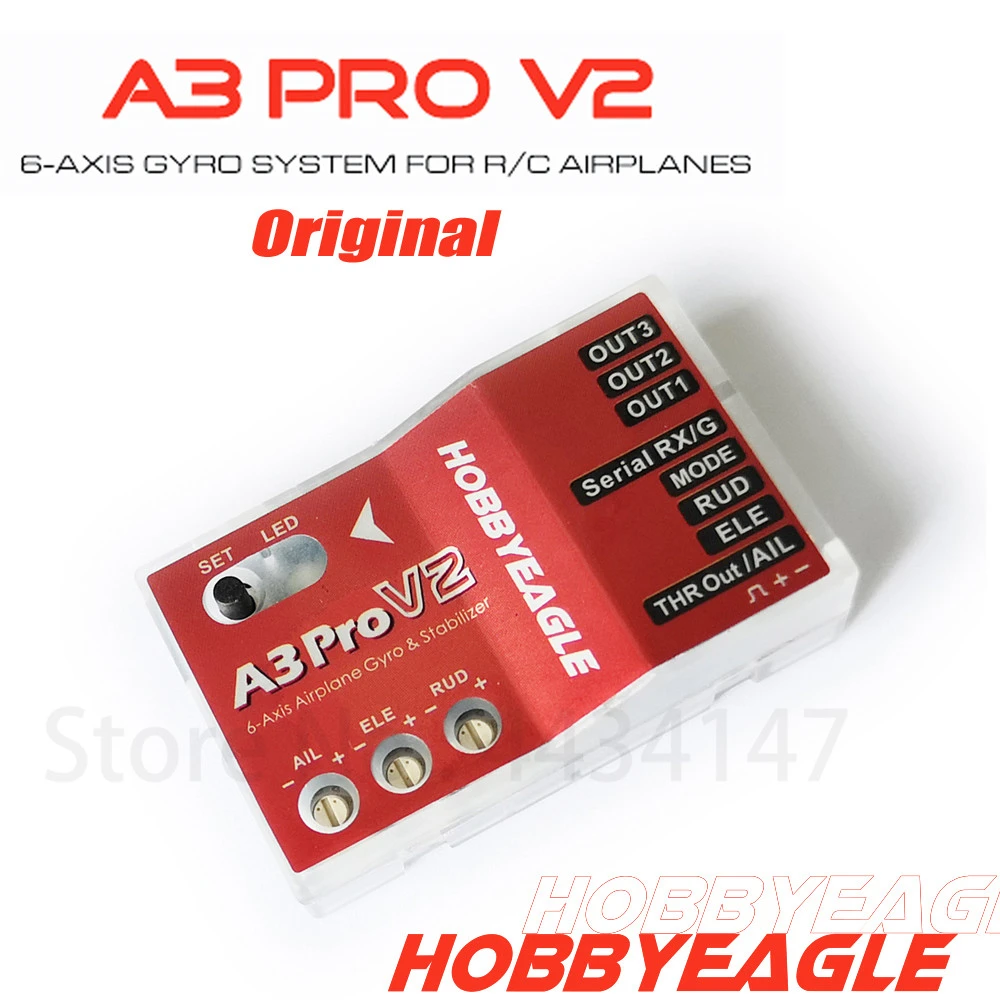 Hobbyeagle A3 Pro V2 Flight Controller 6-axis Airplane Gyro ...