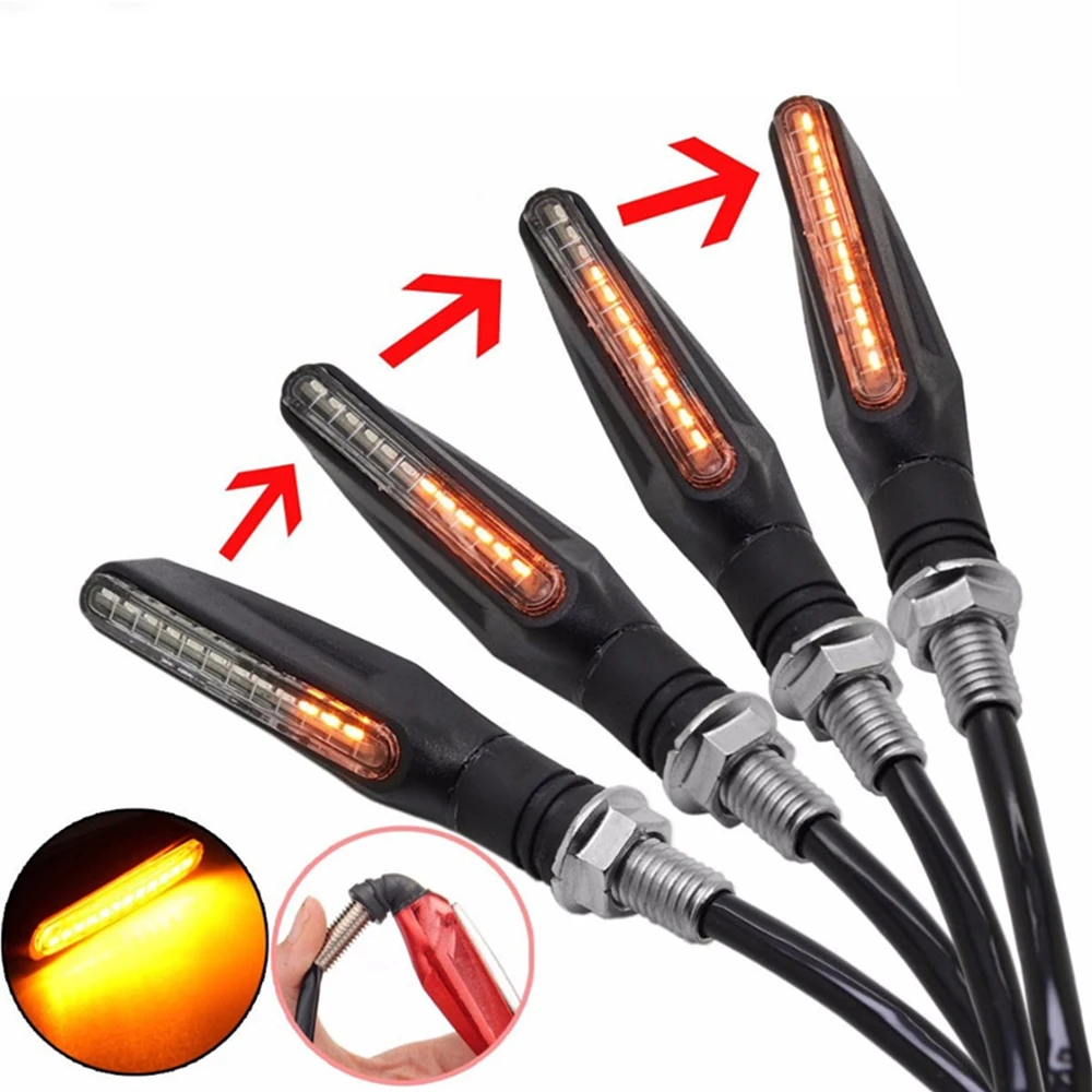 LED-Motorcycle-Turn-Signals-Light-12-SMD-Tail-Flasher-Flowing-Water ...