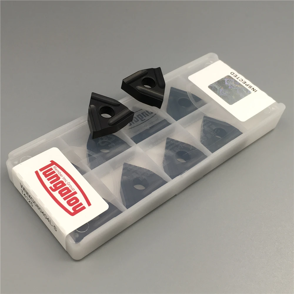 WNMG080404 L S T4125 Carbide Inserts External Turning tool WNMG 080404 ...