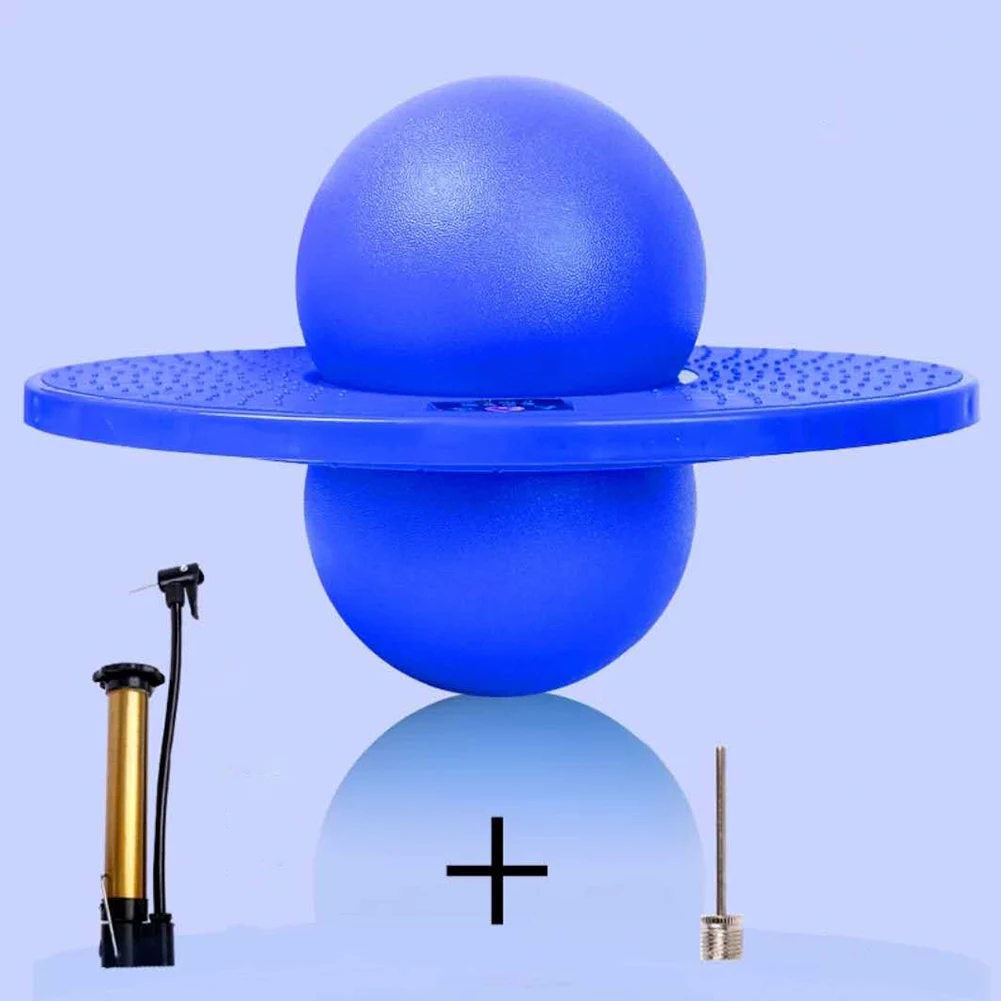 Other Outdoors - Pogo Bouncing Ball with Handle and Ball Pumps Jump Toy ...