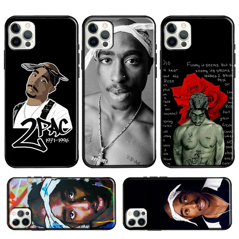 2pac-tupac-Crown-2-pac-Case-For-iPhone-13-mini-12-Pro-Max-Cover-For ...