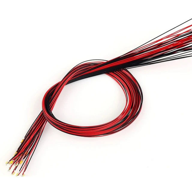 10pcs Dc 3v 12v 0402 0603 0805 1206 Smd Led Diode With Lead Pre Wire ...