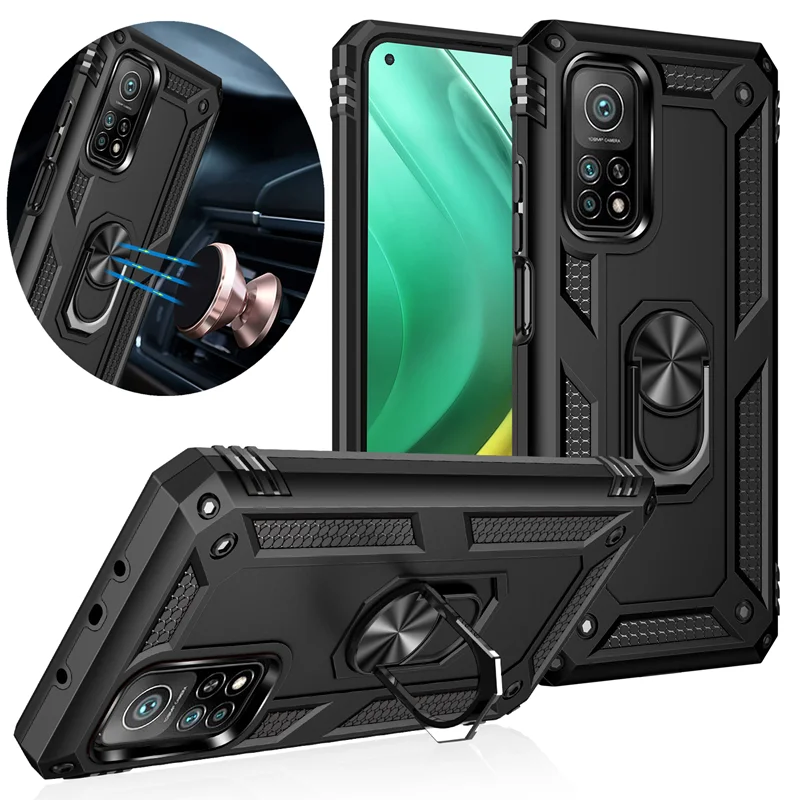 For Xiaomi Mi 10T Mi10T Pro Case Luxury Armor Shockproof Phone Cases ...