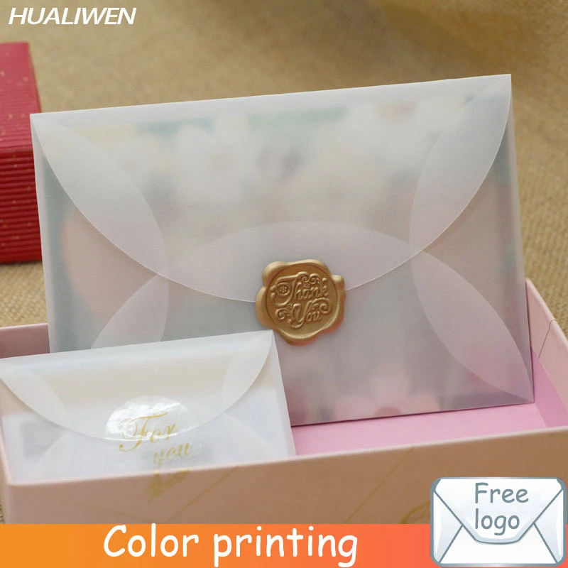 20pcs/lot Custom Semi-transparent Sulfuric Acid Paper Envelopes For Diy ...