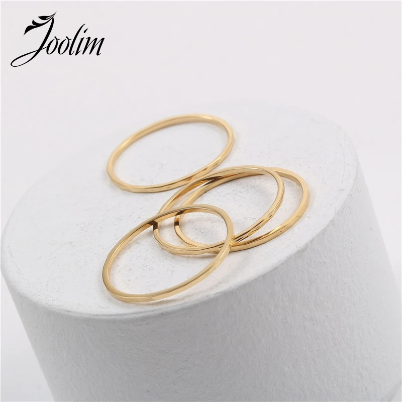 Joolim-High-End-PVD-Fashion-Symple-Irregular-Malleolar-Stria-Ring-for ...