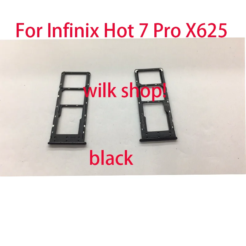 Adaptadores de tarjetas Sim para Infinix Hot 7 Pro X625, piezas de ...