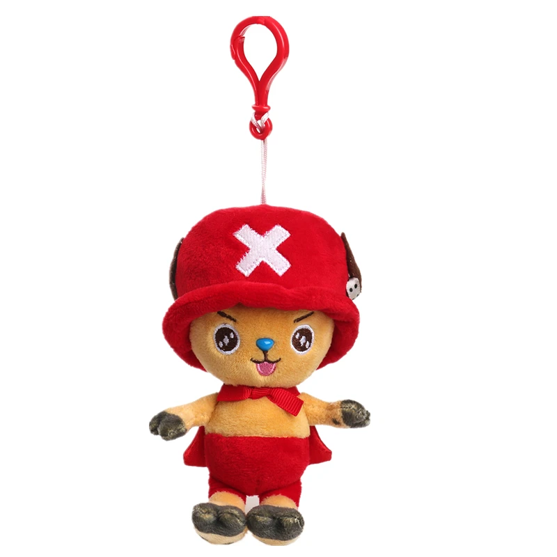 One Piece Plush Pendant Doll Character Luffy Chopper Backpack Pendant ...
