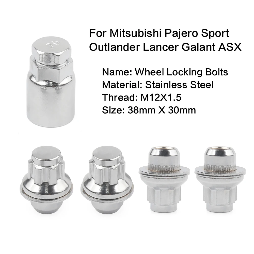 Lock Bolts For Rims
